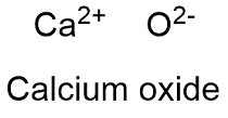 Calcium oxide | ENvironmental inFOrmation